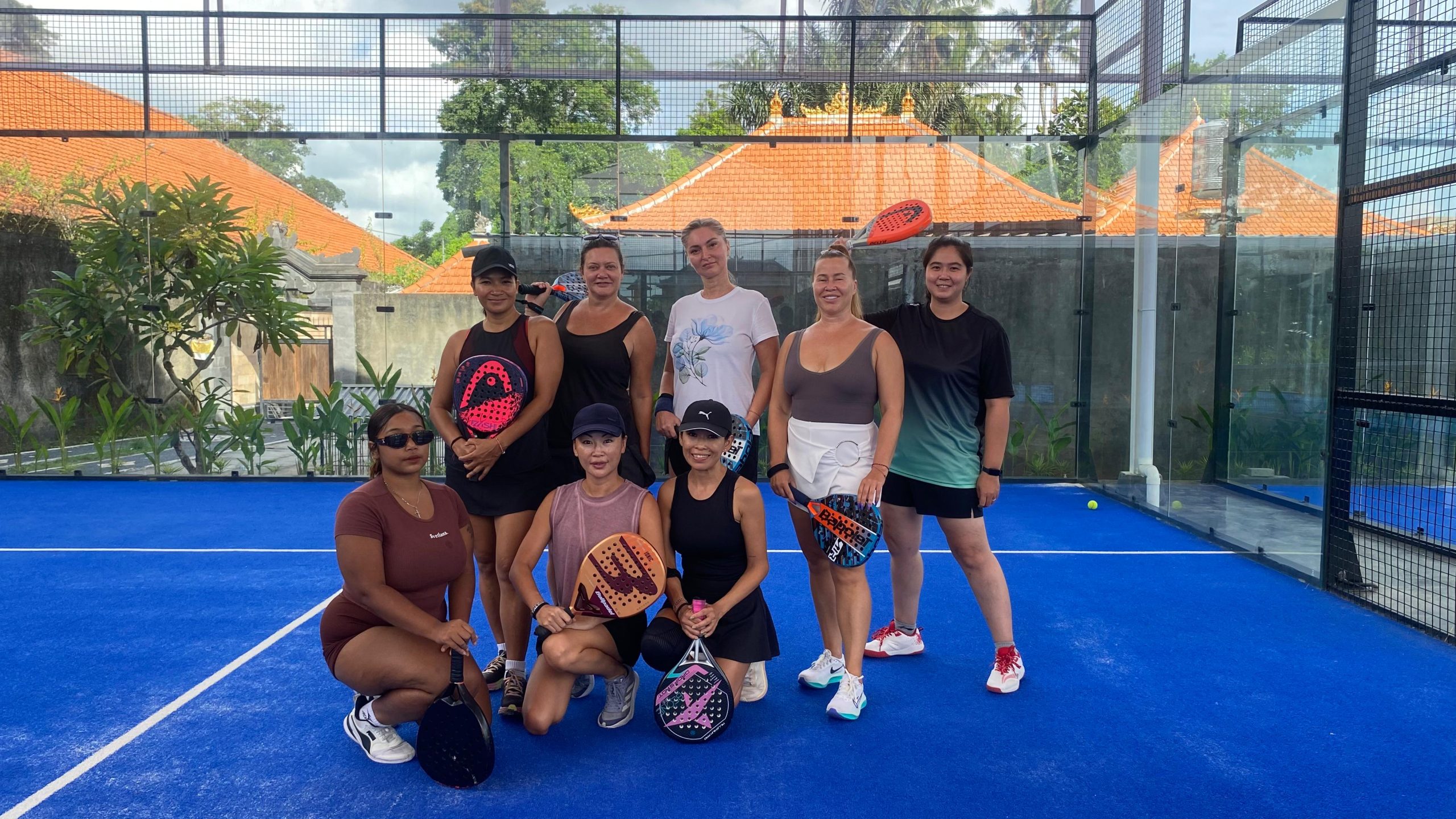 Ubud Padel Bali Court in Ubud Bali | Monkey Padel Bali Ubud